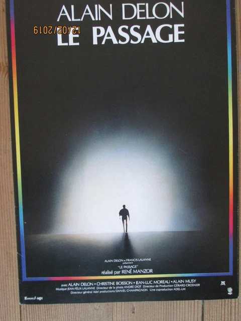 LE PASSAGE ALAIN DELON Dossier presse original cinéma 16 pages année ...