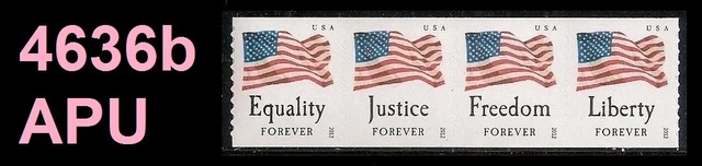 US 4633-4636 4636B Quatre Vieux Glory F Bobine Bande 4 Apu MNH 2012 EUR ...