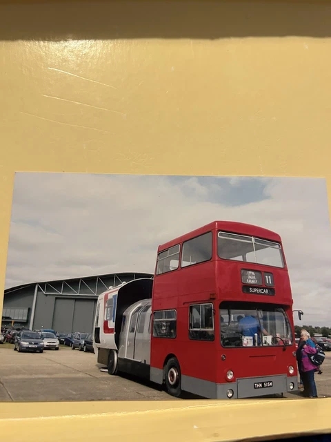 CLASSIC BUS PHOTO DAIMLER DMS BUS TRAIN TUBE SPECIAL BUS THM 515M £0.99 ...