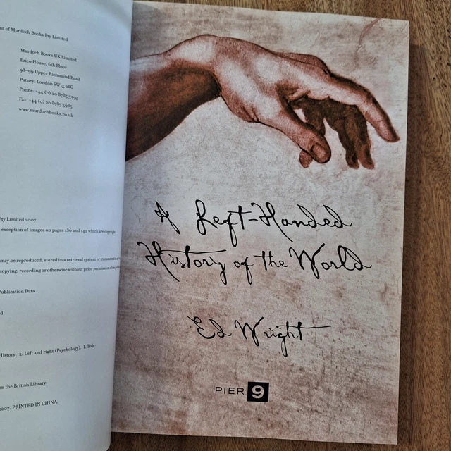 A LEFT-HANDED HISTORY of the World by Ed Wright (Paperback, 2007) $18. ...