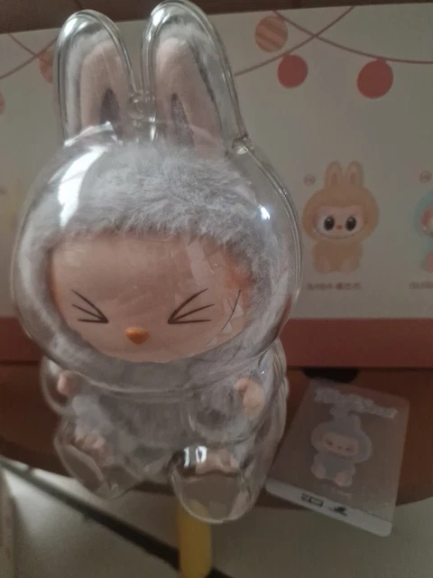 POP MART LABUBU The Monsters Have A Seat Series - HeHe 樂呵呵 Grey set ...