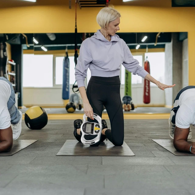 HAND HELD FAT Analyser Digital Bmi Calculator Loss Device Measuring £26 ...