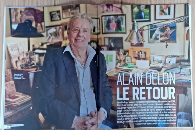 ALAIN DELON la légende - Article Presse 2021 - 16 pages + couverture ...