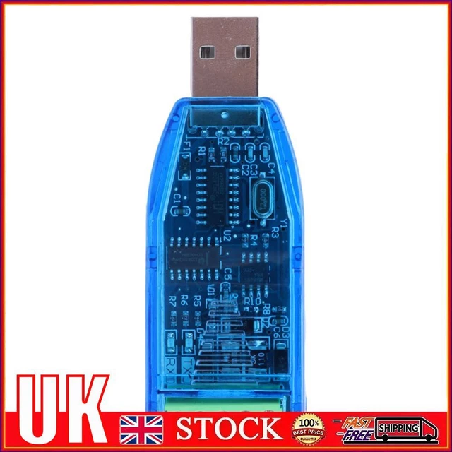 INDUSTRIAL USB TO RS485 Converter Module TVS Protection Serial Line ...
