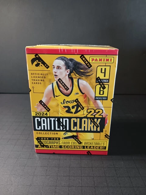 2024 PANINI CAITLIN Clark Collection Blaster Box. EUR 35,71 - PicClick IT