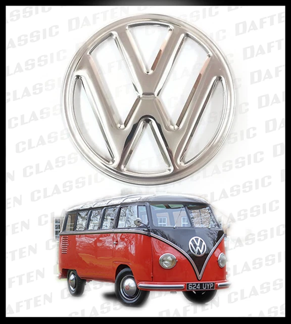 VW BUS EMBLEM 1950 - 1967 Volkswagen 211853601A 317mm Transporter Type ...