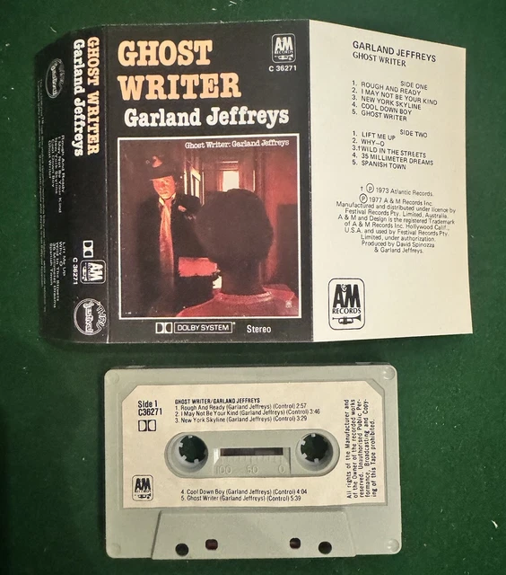 GARLAND JEFFREYS GHOST Writer Cassette Nos EUR 12,12 - PicClick FR