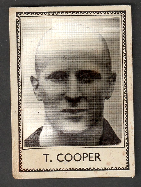 BARRATT CONFECTIONARY FOOTBALL Tommy Cooper LIVERPOOL FC 1930,s ENGLAND ...
