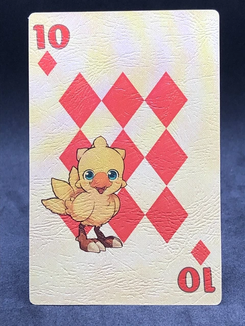 CHOCOBO FINAL FANTASY Square Enix Bird Playing Card Game TCG Japan ...