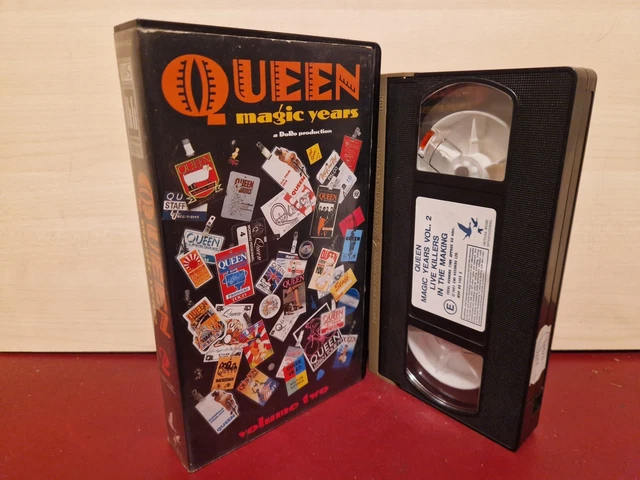 QUEEN MAGIC YEARS Volume 2 - PAL VHS Video Tape (H46) £2.99 - PicClick UK