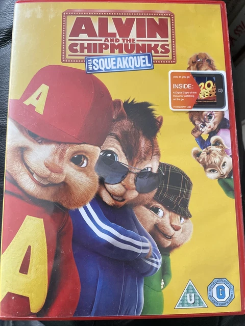 ALVIN AND THE Chipmunks 2 - The Squeakquel (DVD, 2010) £1.95 - PicClick UK
