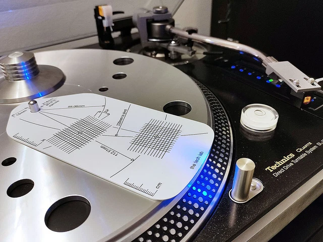 TURNTABLE TONEARM CARTRIDGE Alignment Protractor for SME 309 Series £19 ...