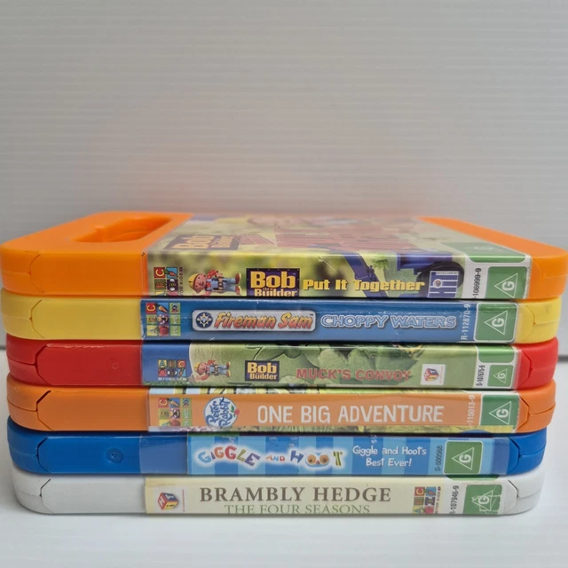 ABC FOR KIDS DVD Bundle of 6 Kids Family Fun R4 Guc Fireman Sam Bob The ...