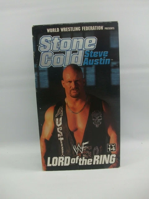 STONE COLD STEVE Austin LOTR WWF Wrestling VHS Cassette Tape Play ...