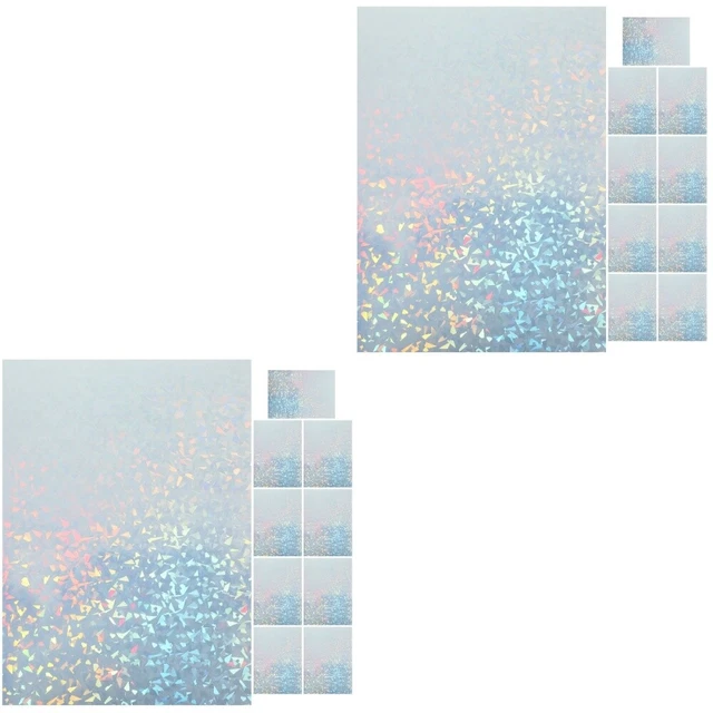 20 SHEETS SHINY Printable Sheet Glitter Printable Paper for Printer ...