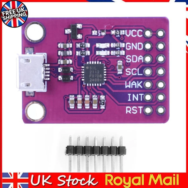 USB TO I2C Communication Module CP2112 Module I2C Debugging Board for Arduino £8.30 - PicClick UK