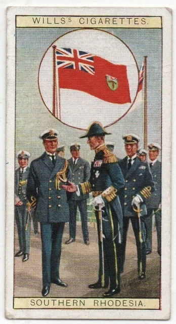 WILLS CIGARETTE CARD FLAGS OF THE EMPIRE 1926 No. 25 FLAG SOUTHERN ...