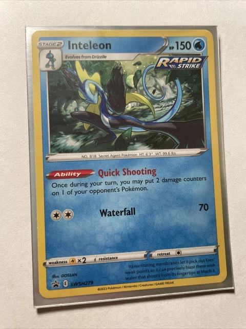 POKÉMON TCG INTELEON SWSH Black Star Promos SWSH279 Holo Promo EUR 1,52 ...