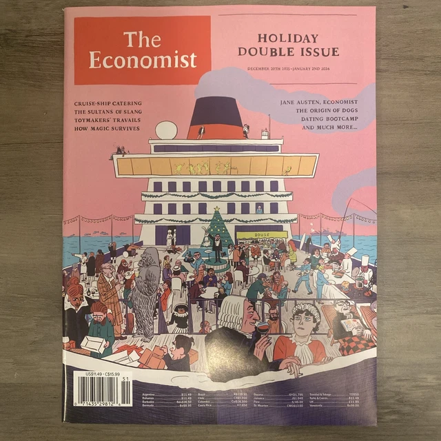THE ECONOMIST MAGAZINE - December 2025 - Holiday Double Issue - Brand ...