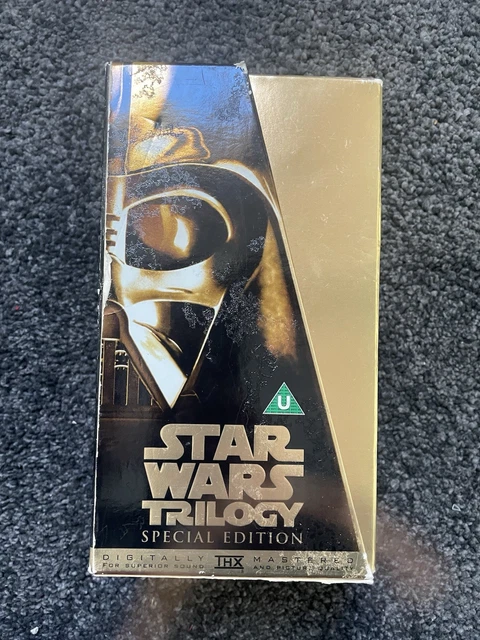 STAR WARS ORIGINAL Trilogy VHS Box Set Collectors Edition £16.13 ...