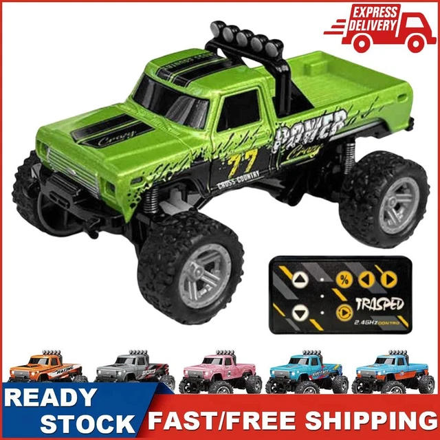 1/64 RC CAR All Terrain Remote Control Truck Christmas Birthday Gift ...