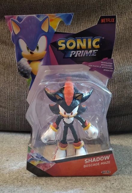 JAKKS SONIC PRIME SHADOW 5" Figure Boscage Maze Netflix Brand New Hard ...