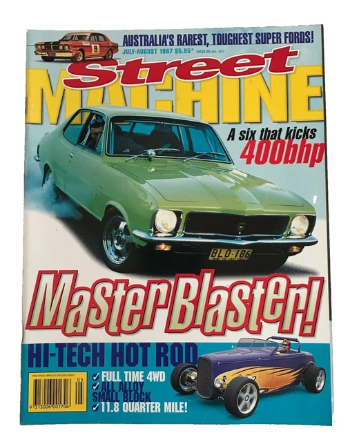 STREET MACHINE JULY/AUGUST 1997 Car Magazine Vol 15 Number 5 $28.00 ...