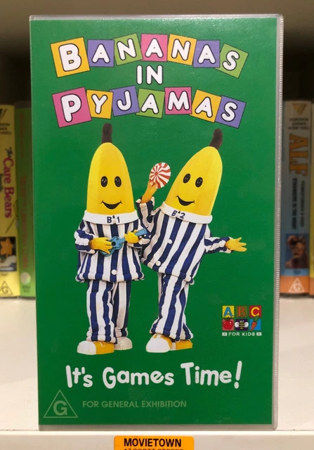 BANANAS IN PYJAMAS - It's Games Time - Vhs £31.02 - PicClick UK