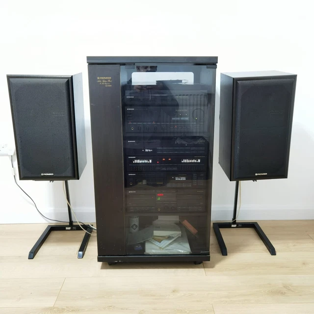 PIONEER X SERIES 1980's Stereo Stack System Hifi Separates Speakers ...