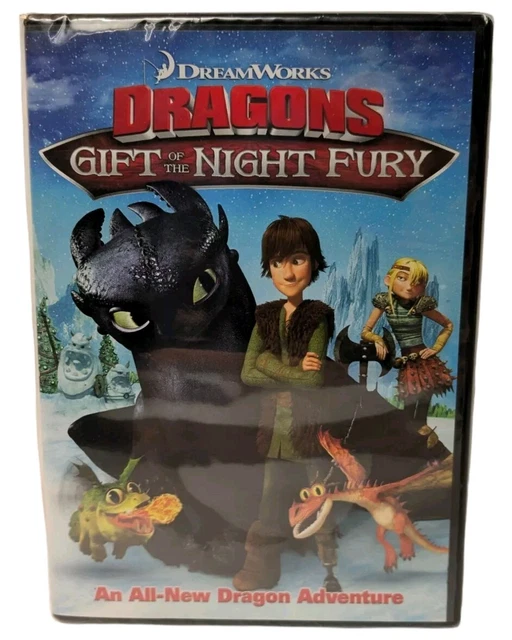 DREAMWORKS DRAGONS: GIFT of The Night Fury DVD BRAND NEW/ SEALED EUR 10 ...