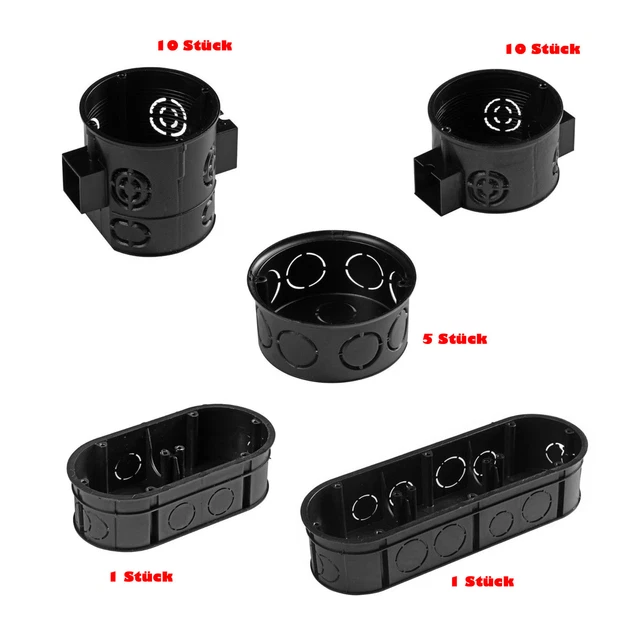 FLUSH-MOUNTED SWITCH BOXES device boxes connecting boxes junction box 1 ...