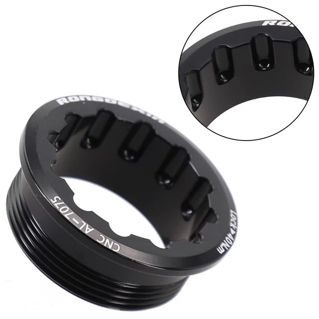 FREEWHEEL LOCK COVER Mountain Bike 12 Speed Black Body Cover Cycle ...
