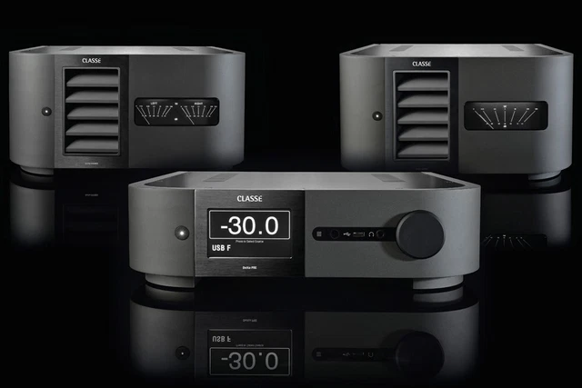PAIR OF CLASSE Audio Delta Mono (1000W/ch) + Delta PRE (ex-demo) £ ...
