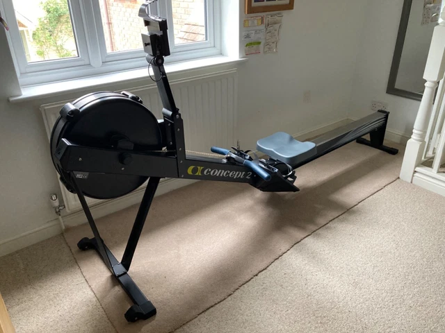 CONCEPT2 MODEL D Indoor Rower with PM5, Black, VGC £600.00 - PicClick UK