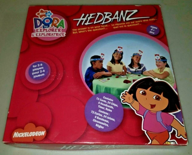 HEDBANZ DORA THE Explorer - Family Kids Guessing Card Board Game by ...