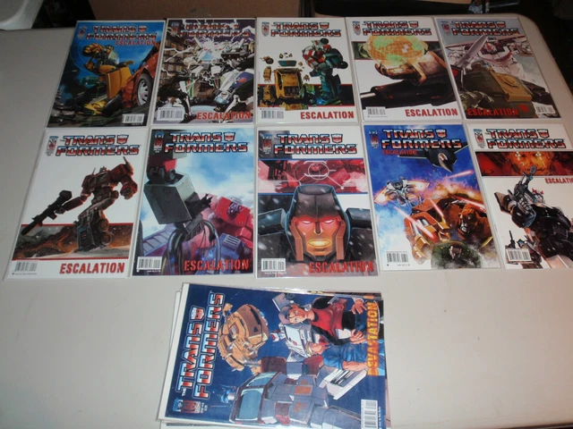 IDW COMICS TRANSFORMERS Devastation & Escalation Issues 1-6 w/Variants 16 Comics $49.99 ...