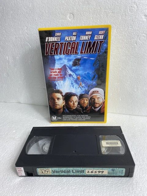 VERTICAL LIMIT BIG Box Ex Rental PAL VHS $29.00 - PicClick AU