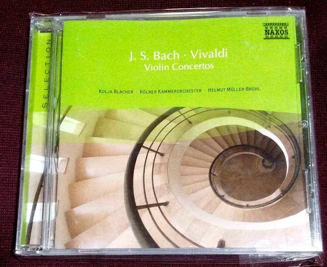J.S. BACH VIVALDI Violin Concertos CD Naxos EUR 13,21 - PicClick FR