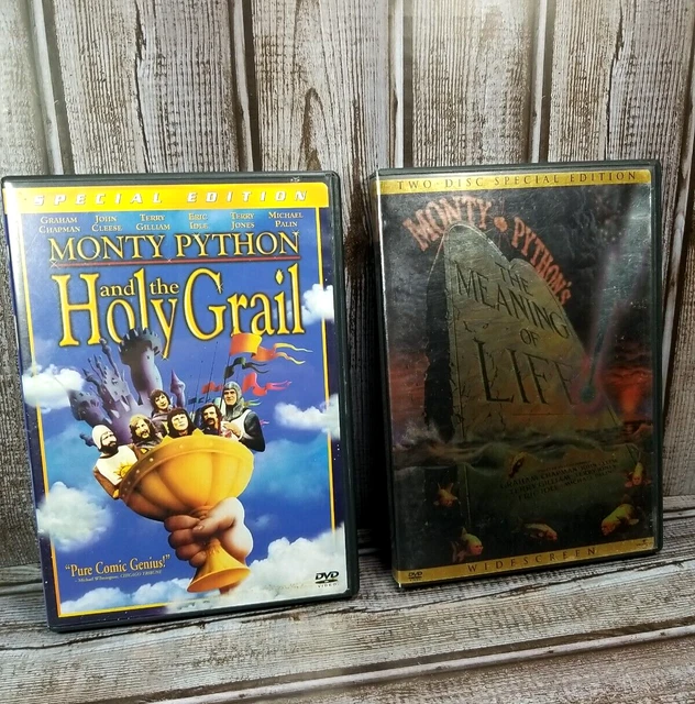 MONTY PYTHON DVD Bundle - Holy Grail & Meaning of Life - Lot of 2 ...