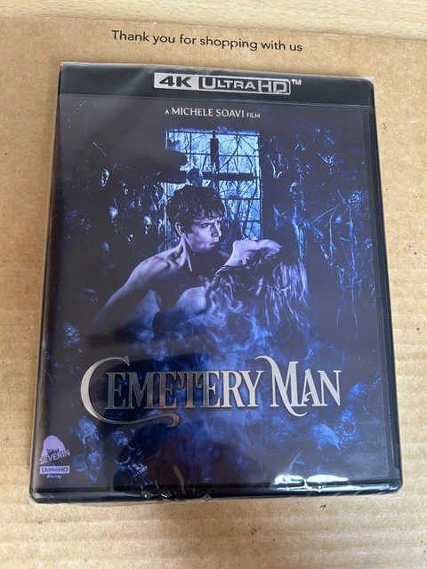CEMETERY MAN AKA Dellamorte Dellamore Severin 4K UHD Blu Ray NEW ...