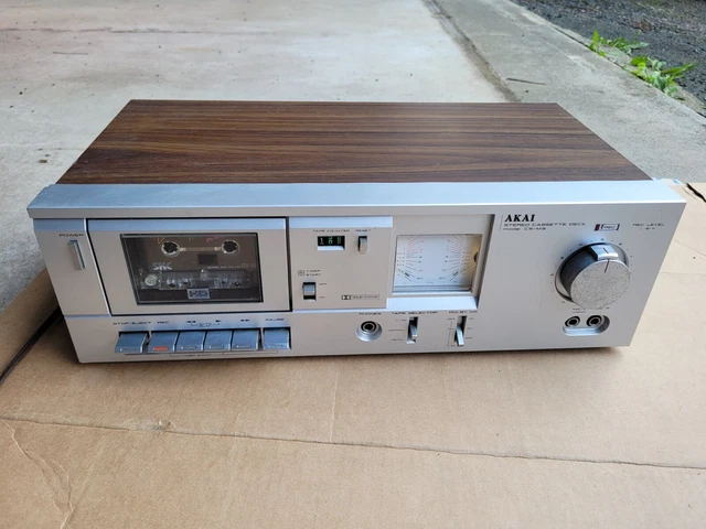 VINTAGE AKAI STEREO Cassette Deck Model Cs-M3 £26.36 - PicClick UK