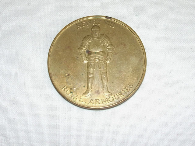 HENRY VIII ROYAL Armouries Tower Of London Medallion Coin £8.64 ...