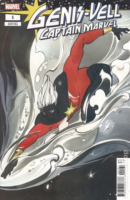 GENIS-VELL CAPTAIN MARVEL 1F Momoko variante quasi nuova 2022 immagine ...