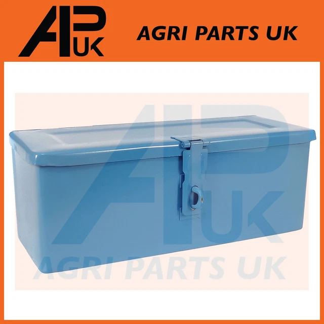 SMALL BLUE LOCKABLE Tool Box for Fordson Dexta Major Super Power ...