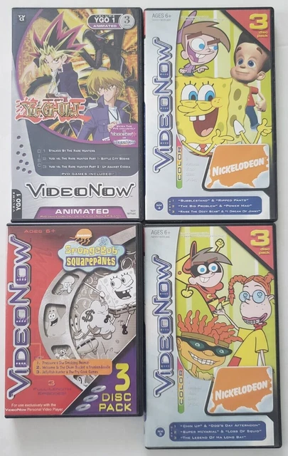 NICKELODEON VIDEONOW ***LOT OF 4*** Discs are in Very Good Condition £ ...