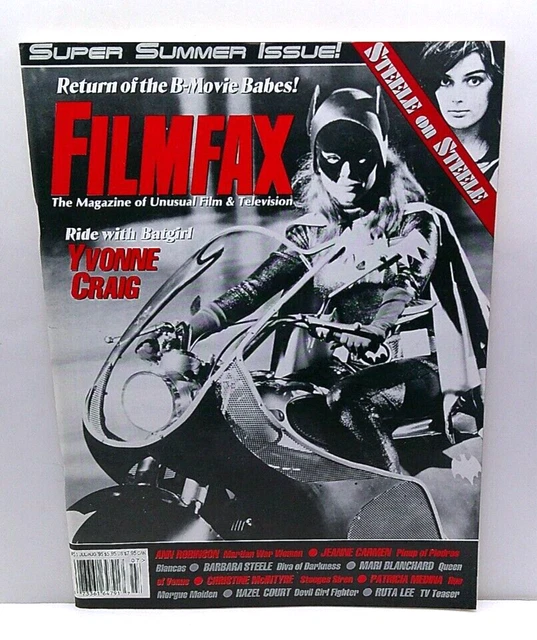FILMFAX MAGAZINE #51 1995 Yvonne Craig Barbara Steele Ann Robinson Jeanne Carmen £7.81 - PicClick UK