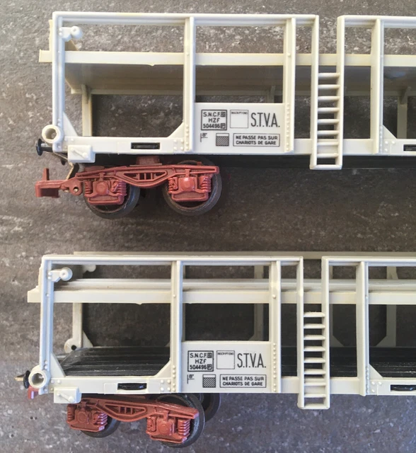 JOUEF, HO, RÉFÉRENCE 6540, SNCF, Porte-Autos STVA, Lot De Deux, Bon ...