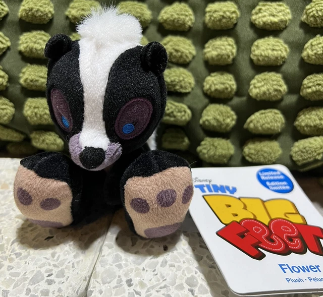 DISNEY STORE TINY Big Feet Soft Toy Flower Bambi BNWT £7.00 - PicClick UK