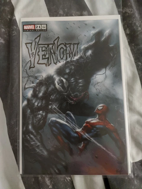 VENOM #21 LUCIO Parrillo Comicxpsoure Trade Dress Variant Cover 1st ...