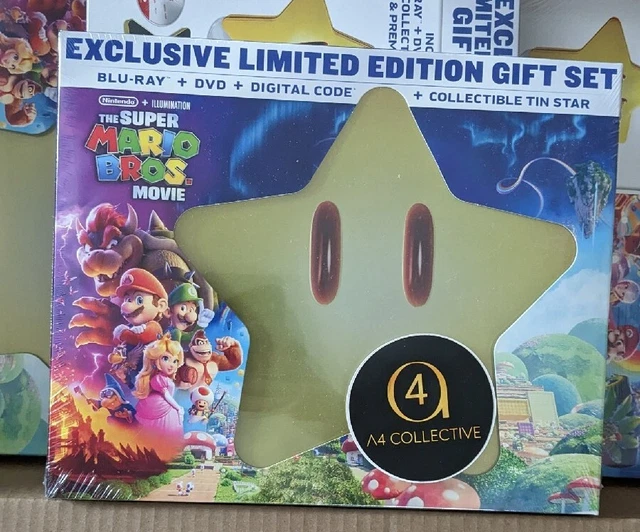 THE SUPER MARIO Bros. Movie 2023 Limited Edition Giftset Tin Star New ...
